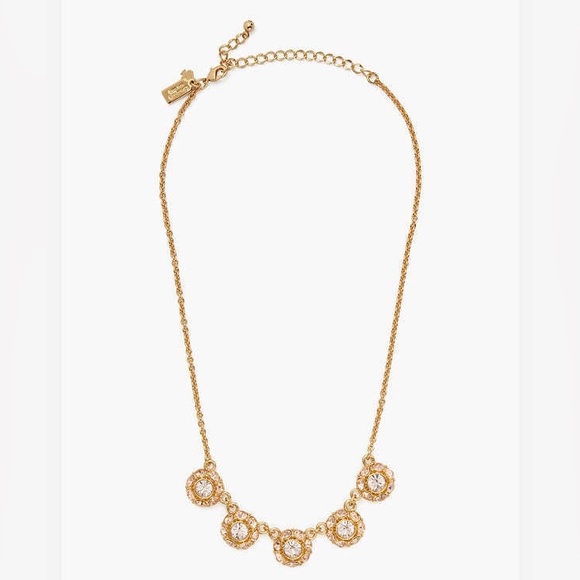 kate spade | Jewelry | Kate Spade Putting On The Ritz Row Necklace ...